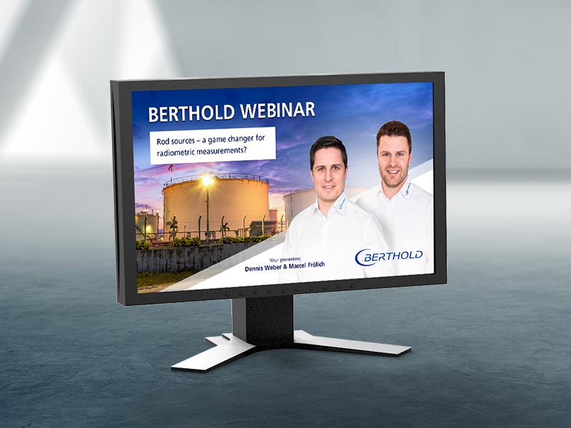 Watch the Rod Sources Webinar - Berthold Technologies GmbH & Co.KG