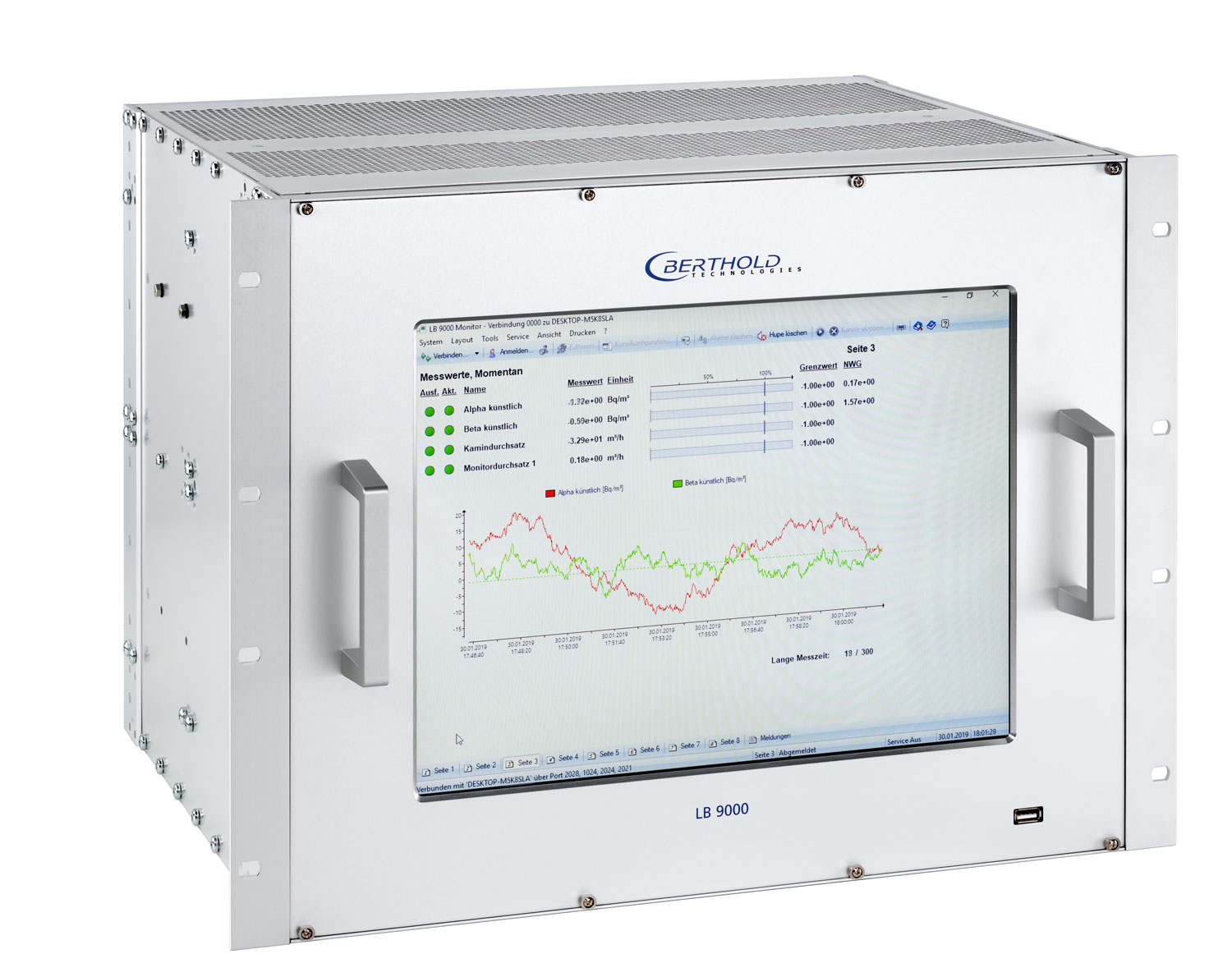 LB 9000 Data Acquisition System - Berthold Technologies GmbH & Co.KG